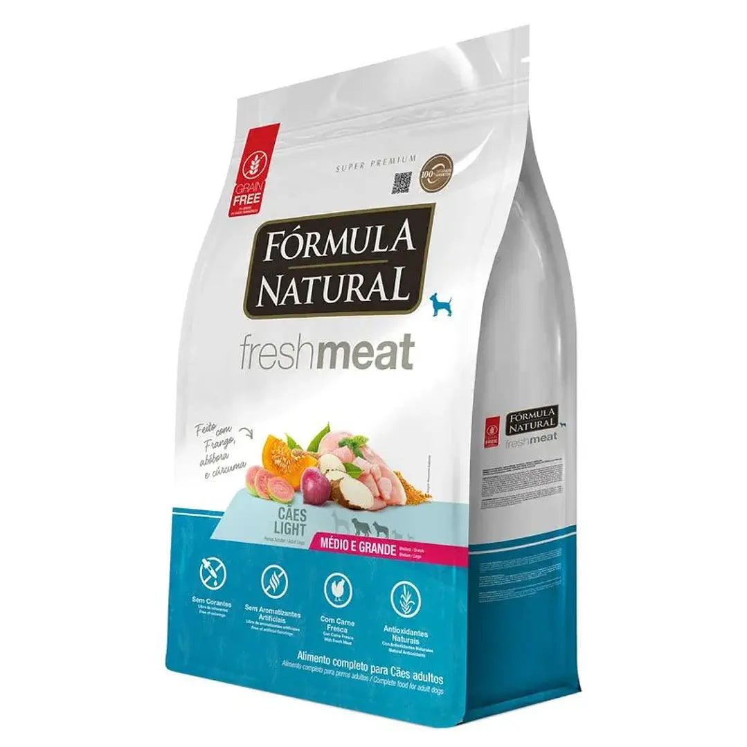Fórmula Natural Fresh Meat Perros Adultos Light Portes Mediano y Grand ...